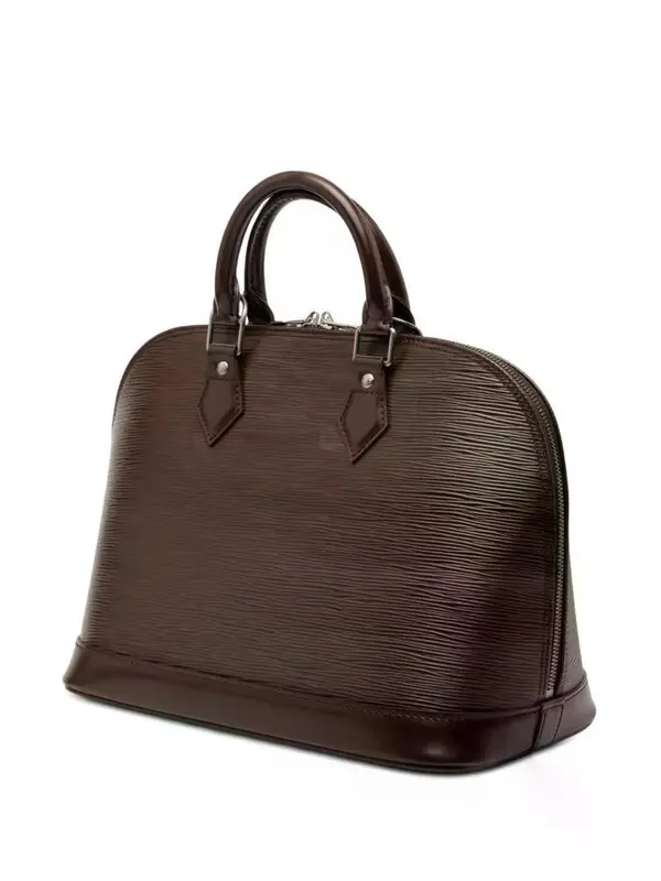 LOUIS VUITTON 2002 Epi Alma Pm Handbag - Brown