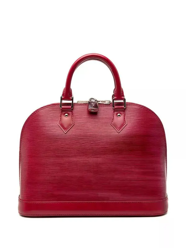 LOUIS VUITTON 2013 Epi Alma Pm Handbag - Red