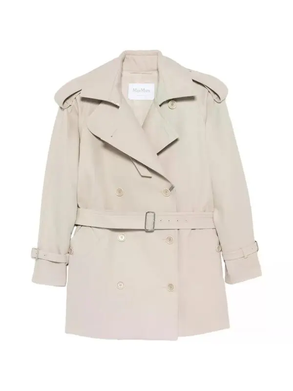 Max Mara Double-breasted Belted Coat
