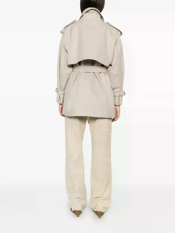 Max Mara Double-breasted Belted Coat