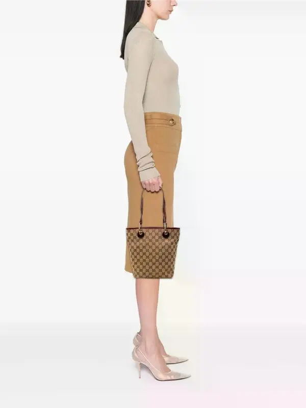 Gucci Gg Canvas Eclipse Tote Bag