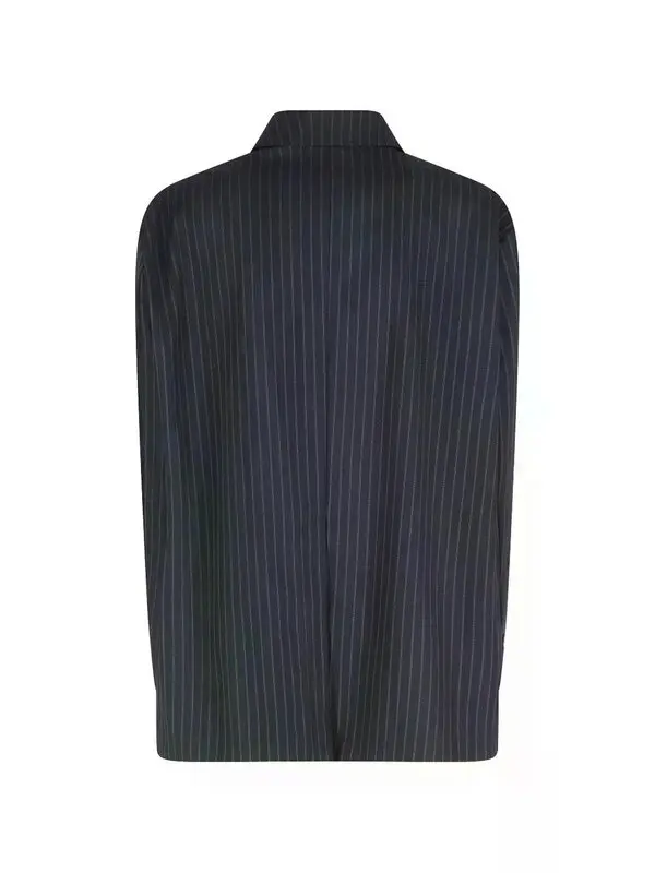 SOLOTRE Pinstriped Blazer