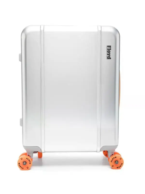 FLOYD Logo-detail Suitcase - Silver