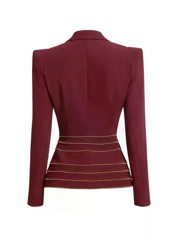 Elie Saab Cady Embellished Blazer