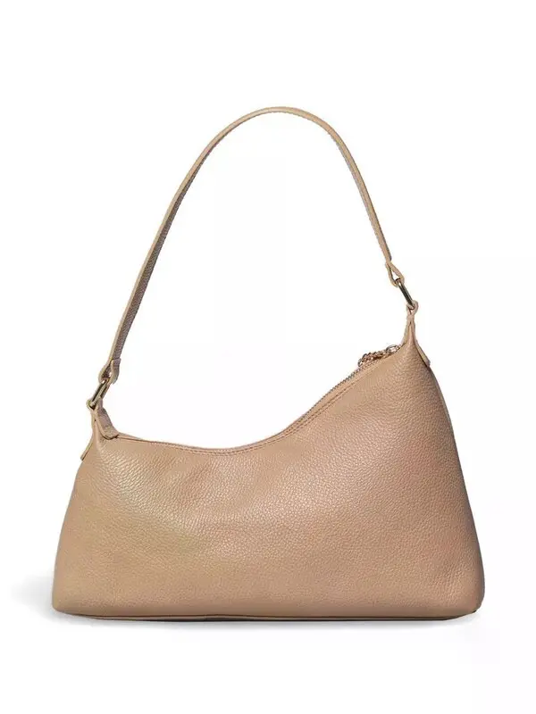 MARC ELLIS Grained Leather Shoulder Bag - Neutrals