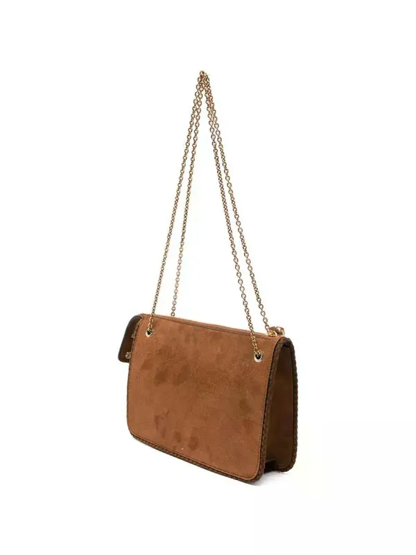 Etro Logo-detail Leather Shoulder Bag