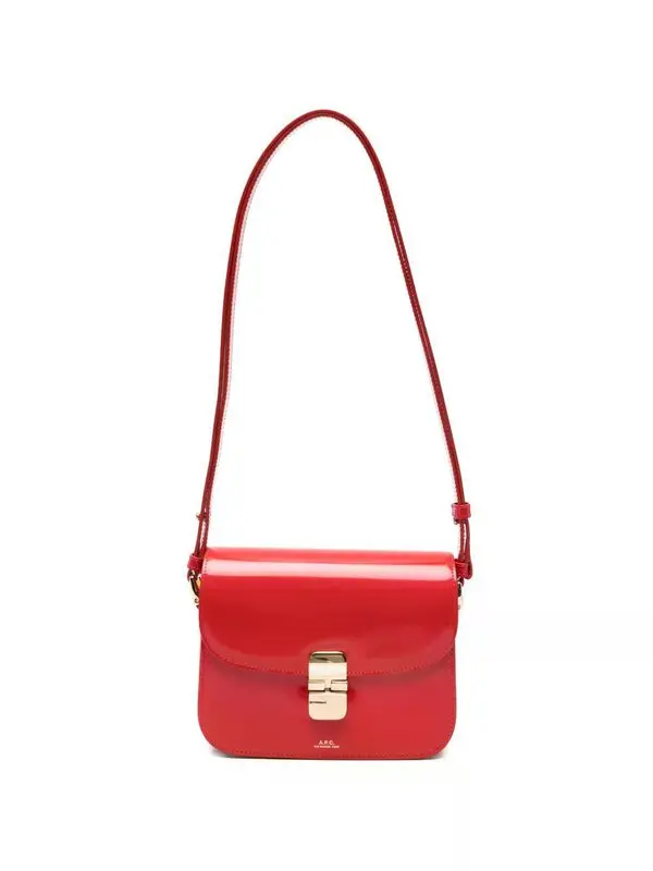 A.p.c. Small Grace Cross Body Bag - Red