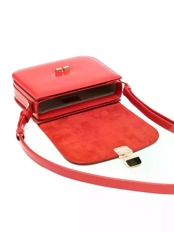 A.p.c. Small Grace Cross Body Bag - Red