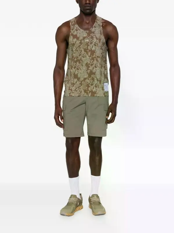 Satisfy Camouflage Print Vest