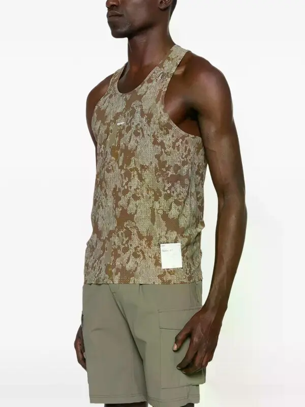 Satisfy Camouflage Print Vest