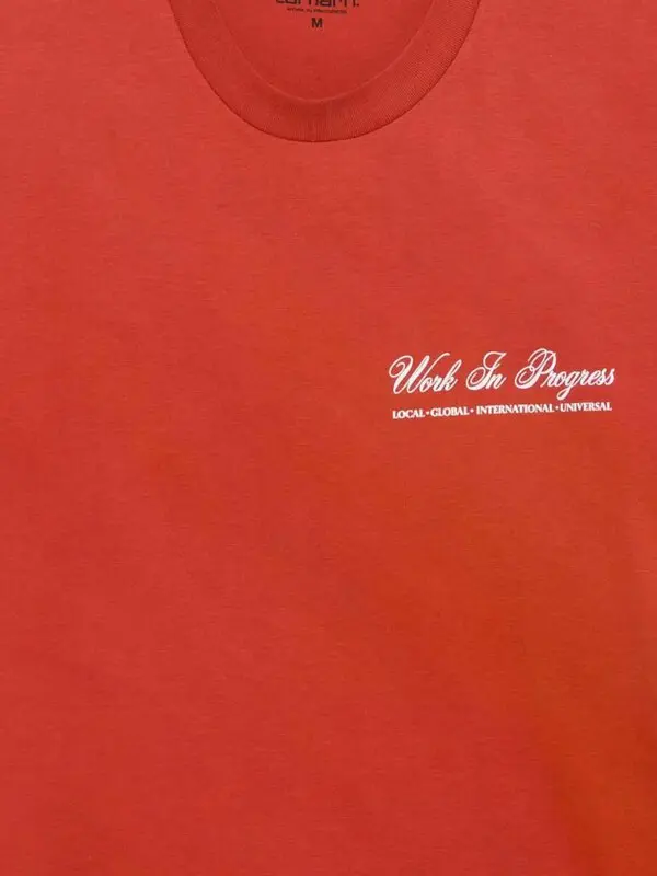 Carhartt Work In Progress Cloud Heart T-shirt - Red