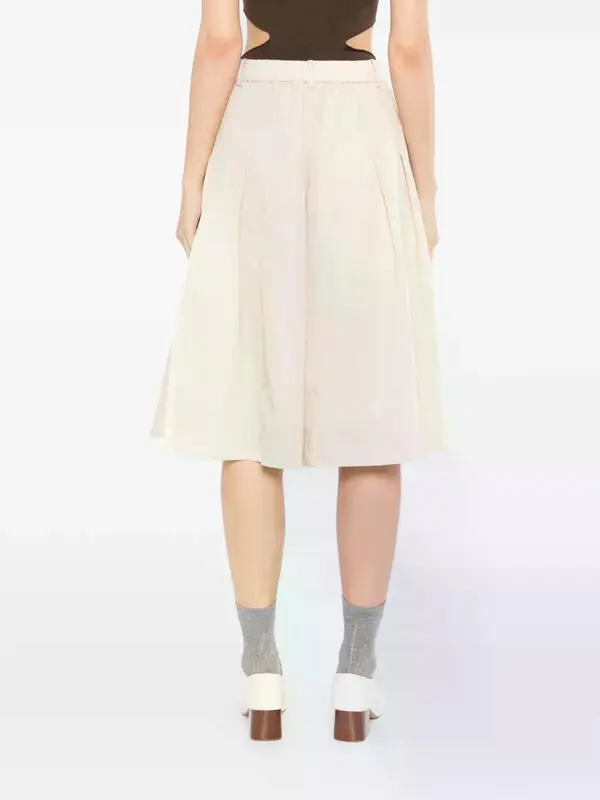COTEMP Pleated Panelled Shorts