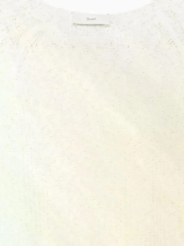 DUNST Open-knit Sweater - Neutrals
