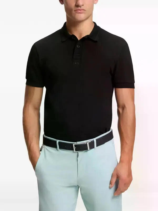 BOSS Logo Polo Shirt - Black