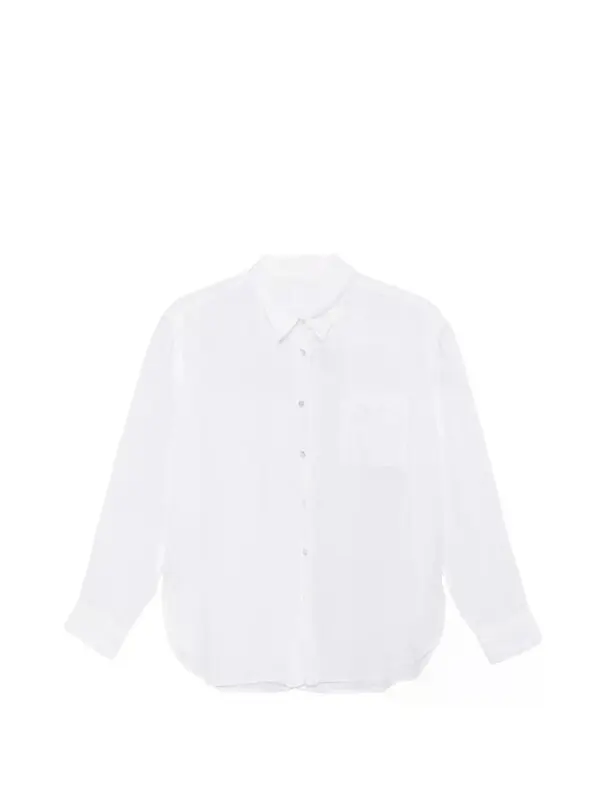 120% Lino Long-sleeve Linen Shirt