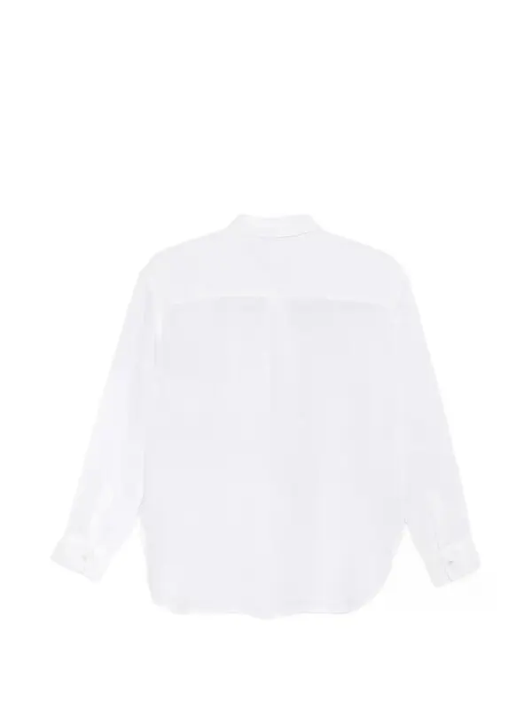 120% Lino Long-sleeve Linen Shirt