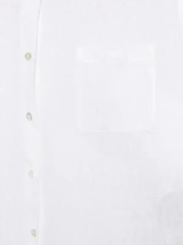 120% Lino Long-sleeve Linen Shirt