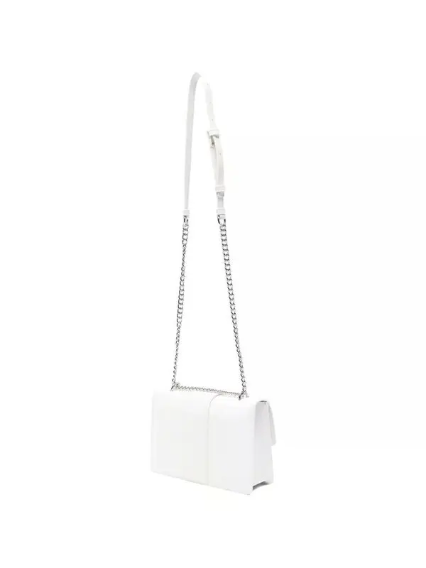 Armani Exchange Logo-plaque Shoulder Bag - White