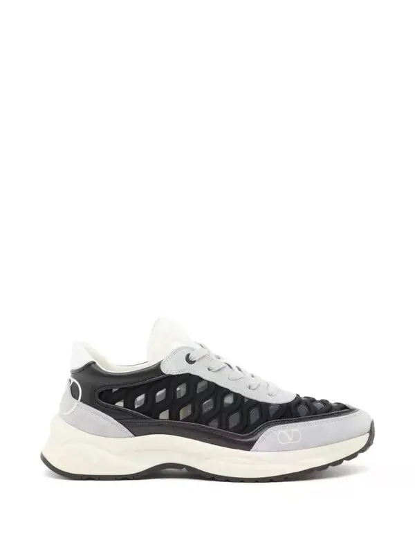 Valentino Garavani Ready Go Runner Vlogo Signature Sneakers - Black