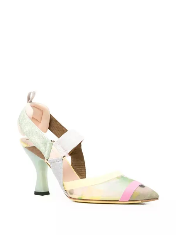 Fendi Colibrì Mesh Pumps