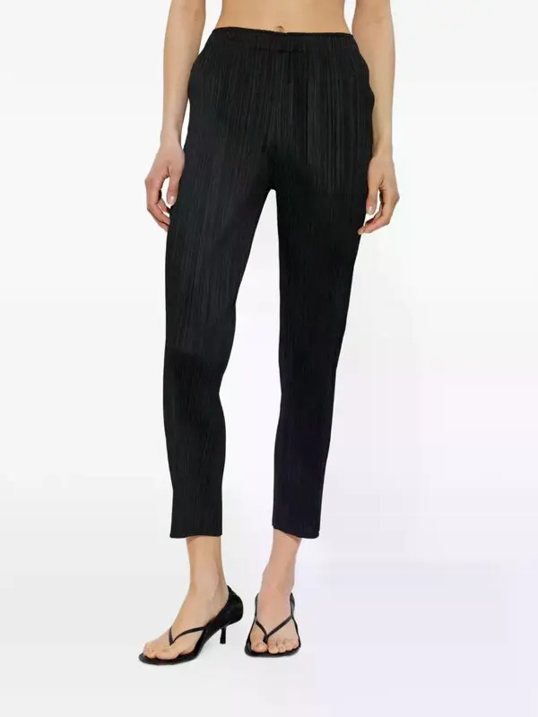 Issey Miyake Plissé-effect Trousers