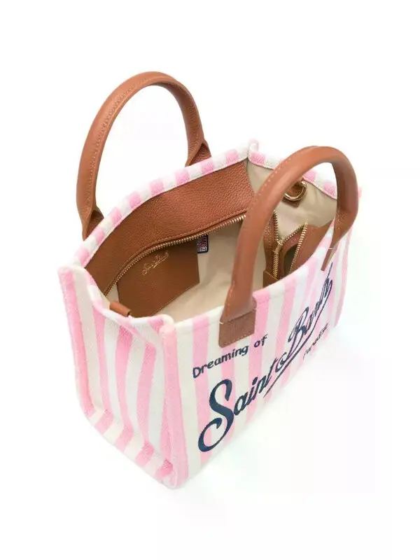 MC2 SAINT BARTH Vanity Medium Striped Tote