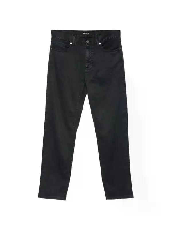 Zegna Straight-leg Trousers - Blue