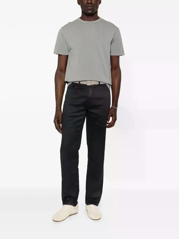 Zegna Straight-leg Trousers - Blue