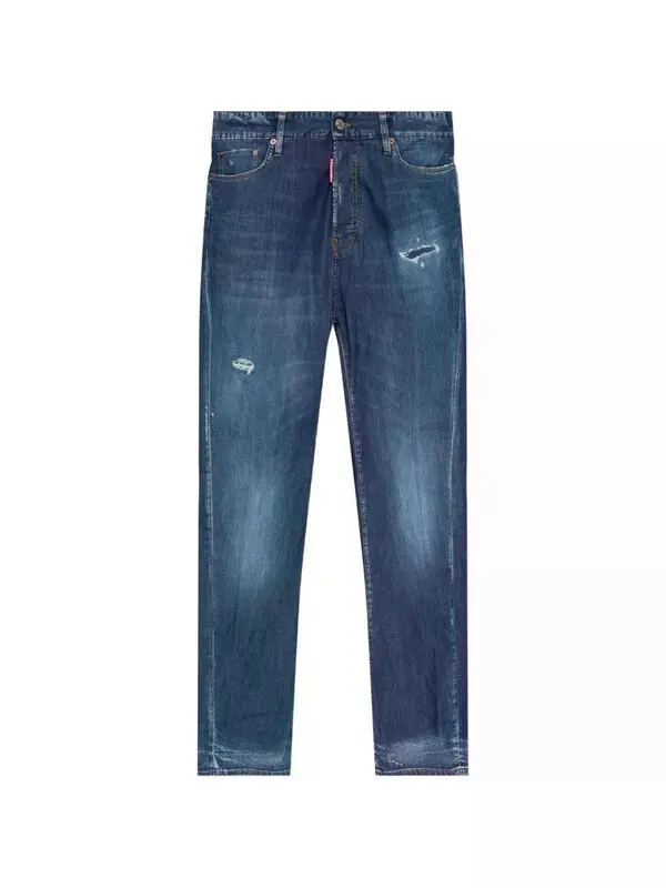 Dsquared2 Wash Jeans With Distressed Effect
