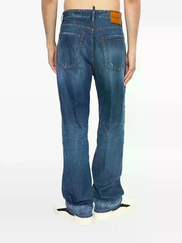 Dsquared2 Wash Jeans With Distressed Effect