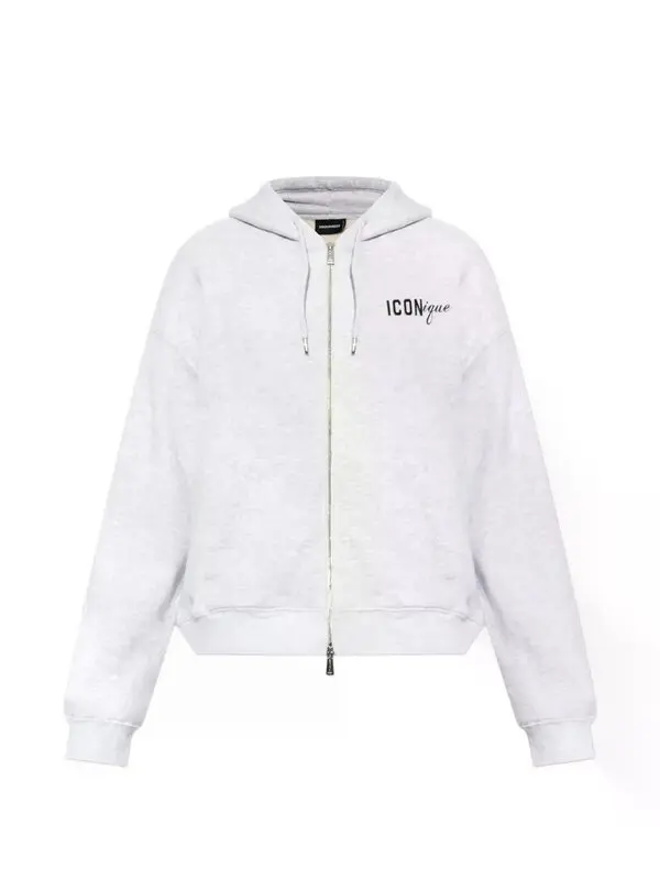 Dsquared2 Graphic-print Zip-up Hoodie