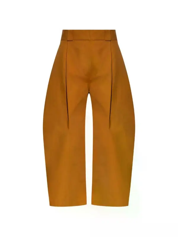 Balenciaga Pleated Wide-leg Trousers