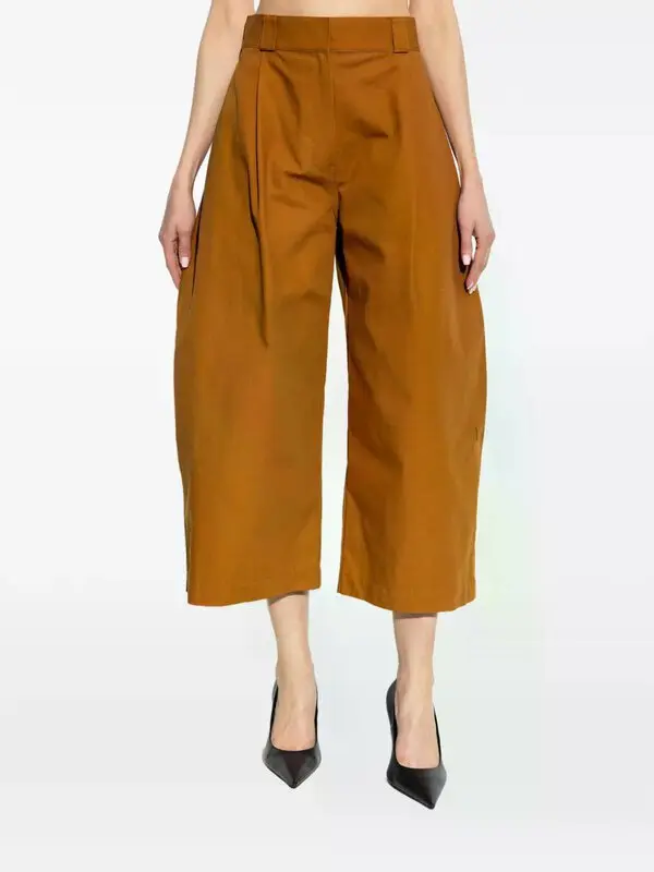 Balenciaga Pleated Wide-leg Trousers