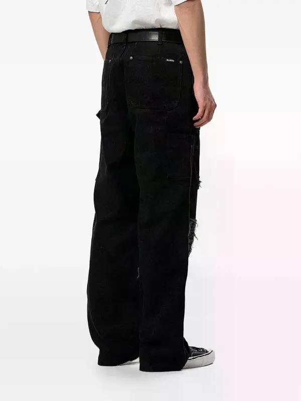 KAMIYA Distressed Cargo Trousers