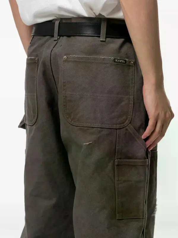 KAMIYA Boro Distressed Painter Trousers
