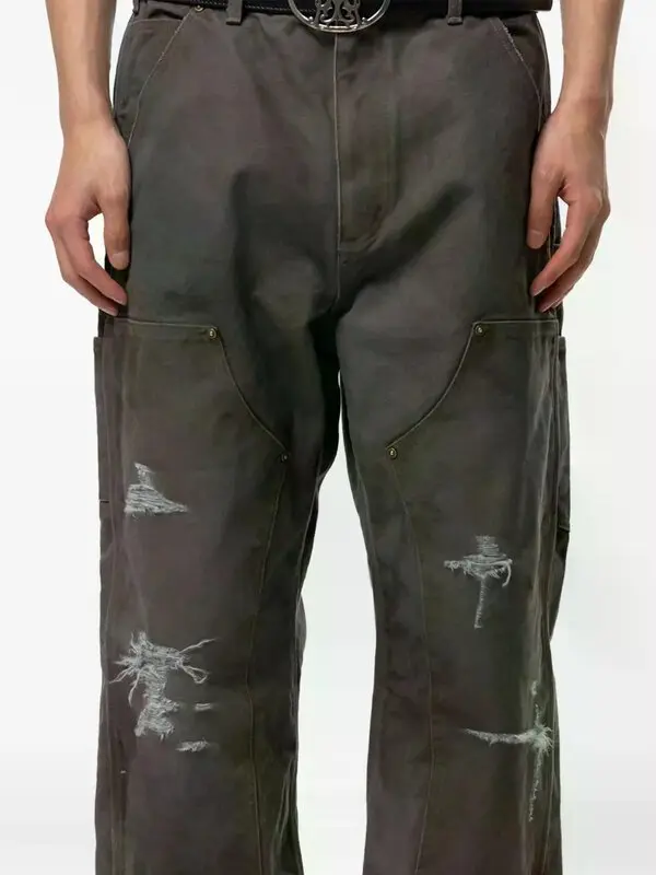 KAMIYA Boro Distressed Painter Trousers