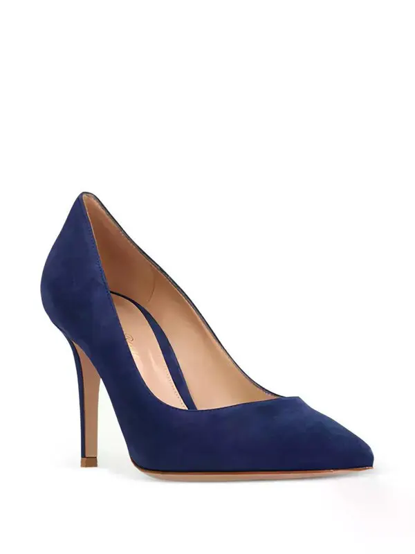 GIANVITO ROSSI 8,5cm Pumps - Blue