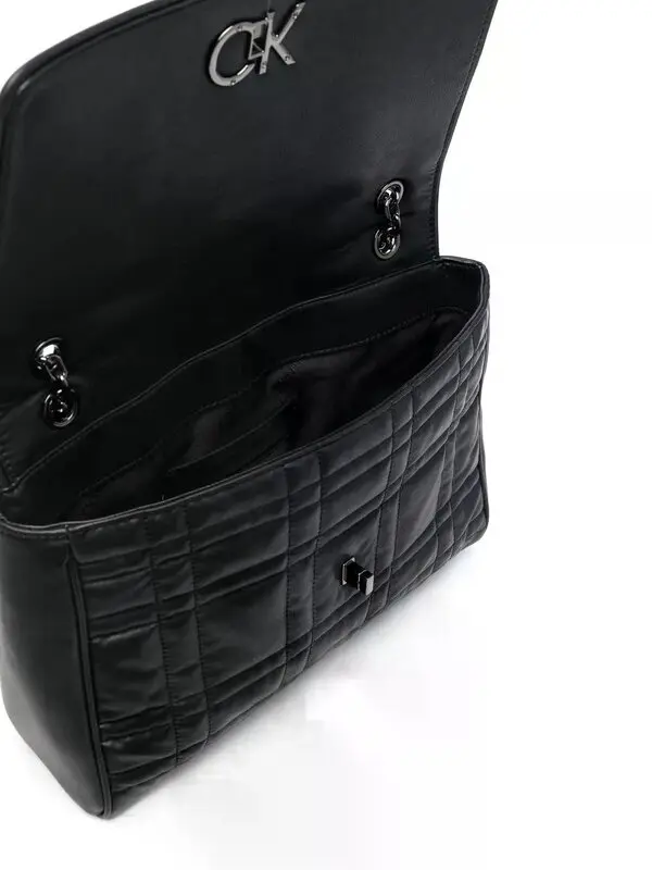Calvin Klein Re-lock Quilted Shoulder Bag