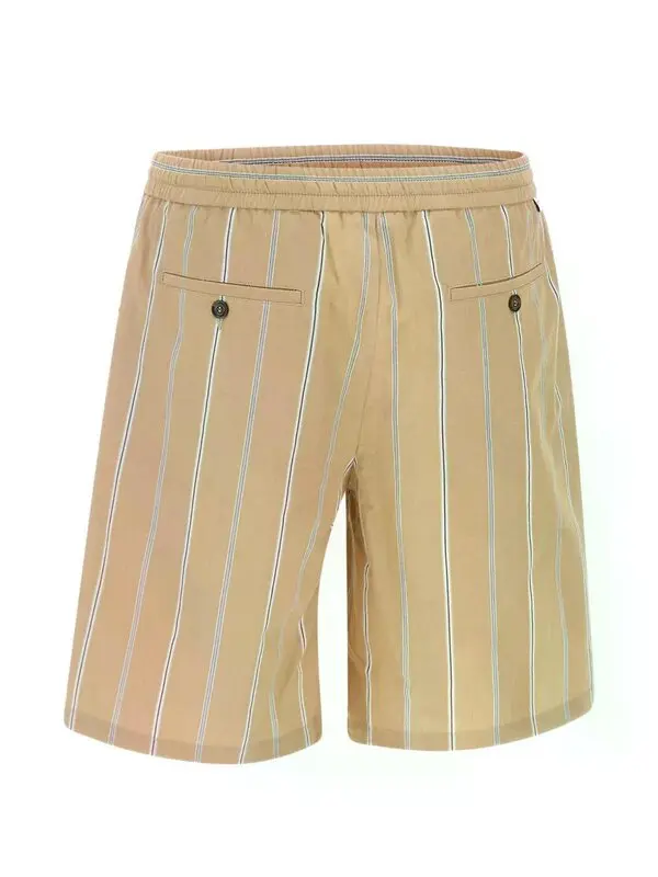 PAOLO PECORA Striped Deck Shorts