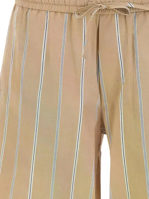 PAOLO PECORA Striped Deck Shorts