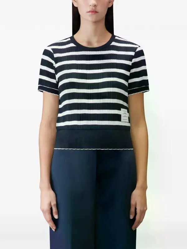 Thom Browne Striped T-shirt
