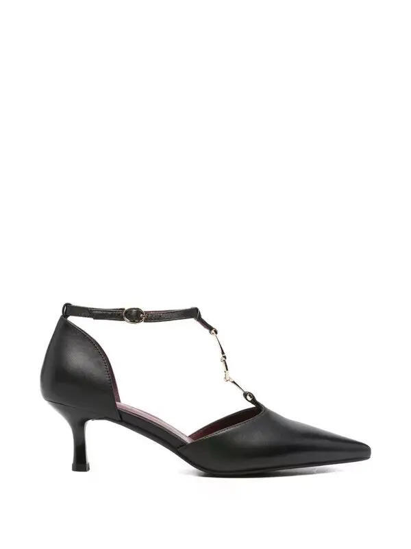 SERGIO MORETTI FIRENZE Pointed-toe T-bar Pumps
