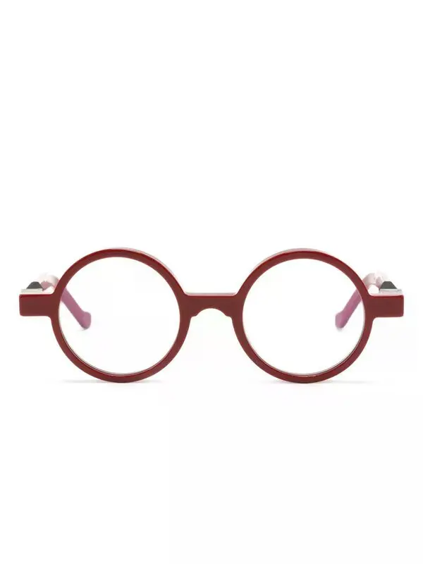 VAVA EYEWEAR Round-frame Glasses - Red