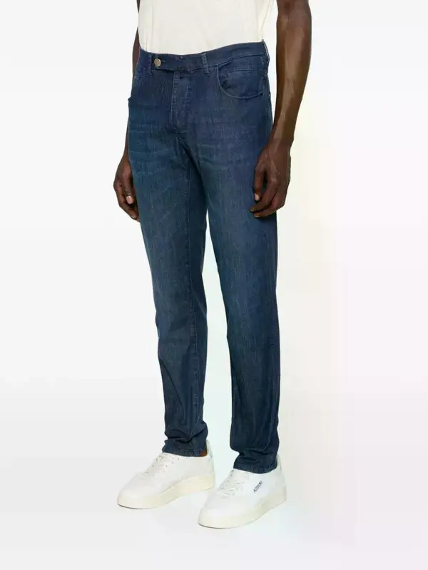 Incotex Belt-loop Pocket Jeans