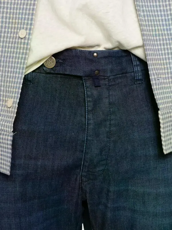 Incotex Belt-loop Pocket Jeans