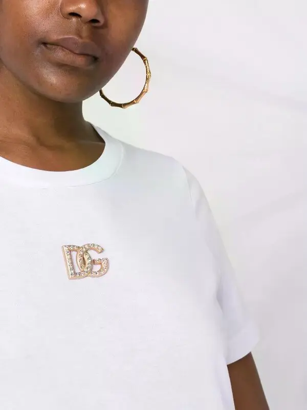 Dolce & Gabbana Logo-plaque Short-sleeve T-shirt