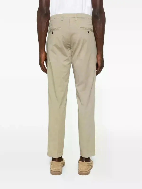 VELA SHOP Belt-loop Pleated Trousers