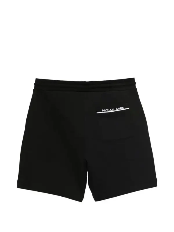 Michael Kors Drawstring Logo-patch Shorts