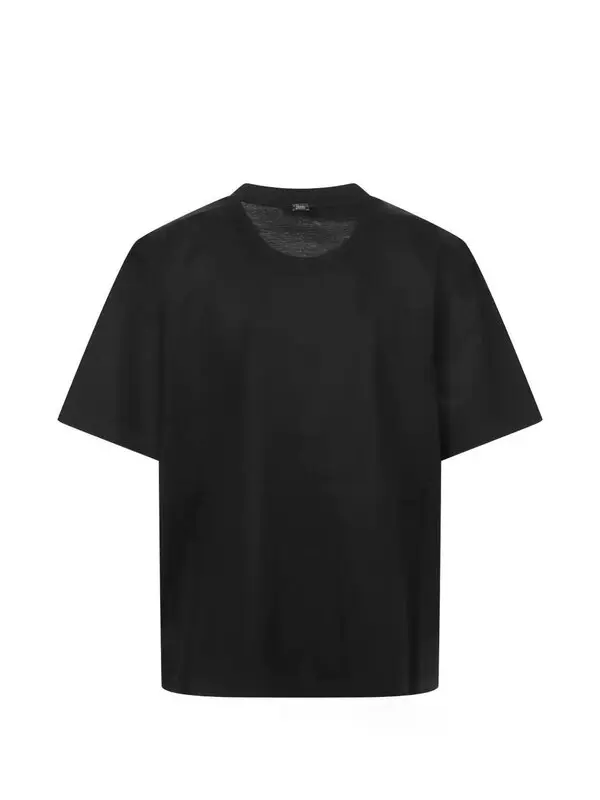 Herno Rhinestone-embellished Logo T-shirt
