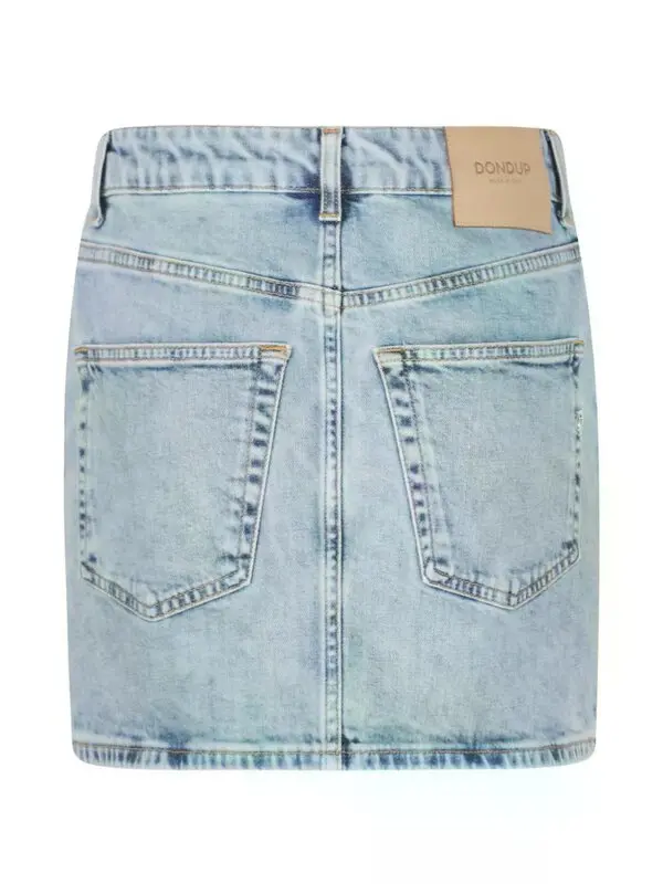 DONDUP Faded Wash Skirt